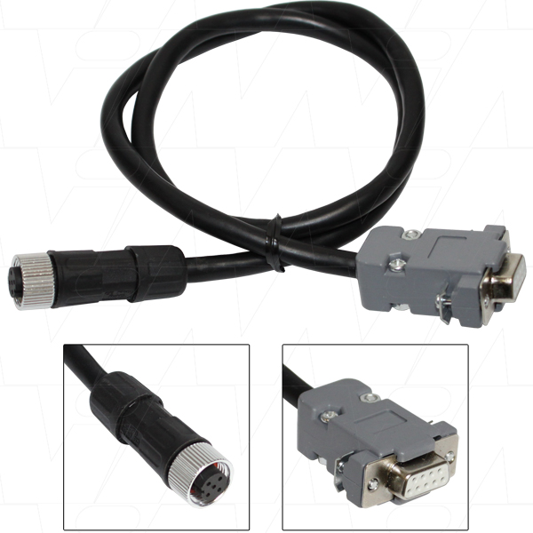 SMBUS CABLE 3 SMBus Communications Cable M12 to DB9 Customised for ...